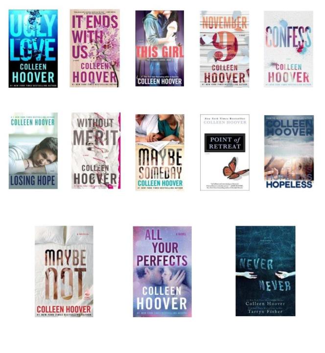 Colleen Hoover Books (19 Books Set) | Daraz.pk