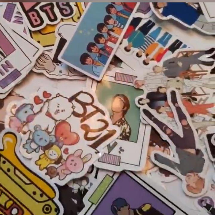 BTS Stickers Pack of 10 20 30 50 | Daraz.pk