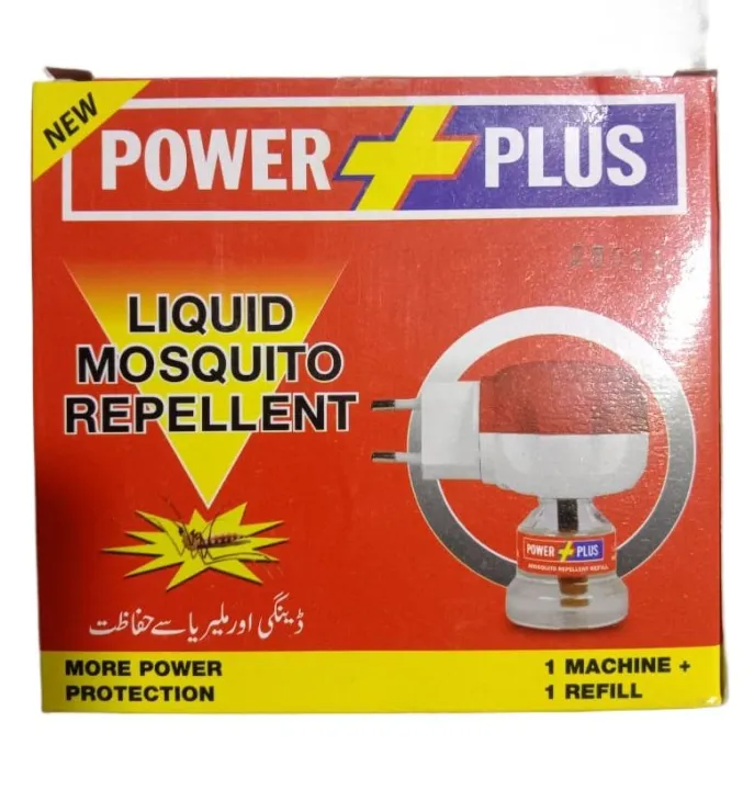 POWER PLUS Liquid Mosquito Repellent. Heater & Refill | Daraz.pk