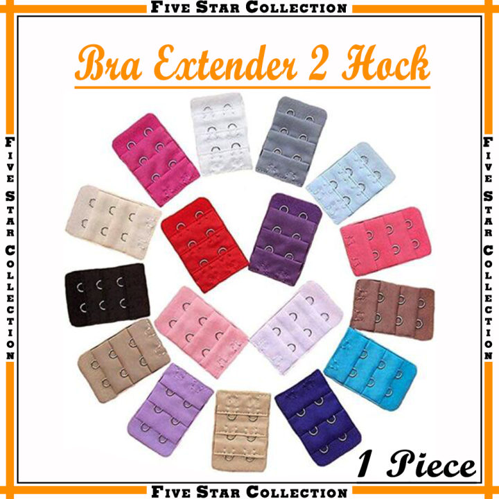 2 Hook Bra Extender Strap Extension 3 Row Sexy Intimates Women Bra ...