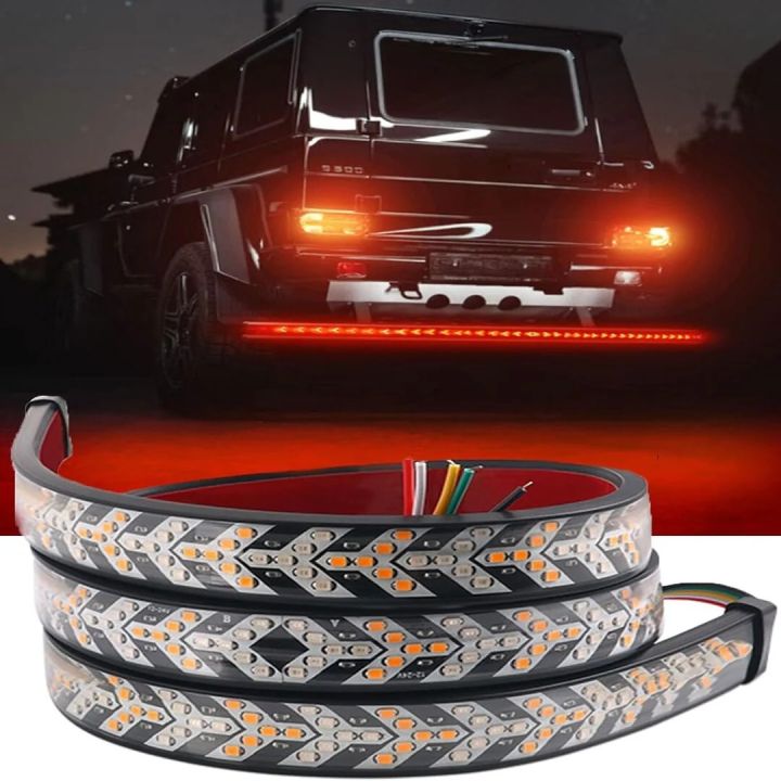 1 Pc Universal 60 Inch Jeep Flexible LED Tail Light Strip | Flowing ...