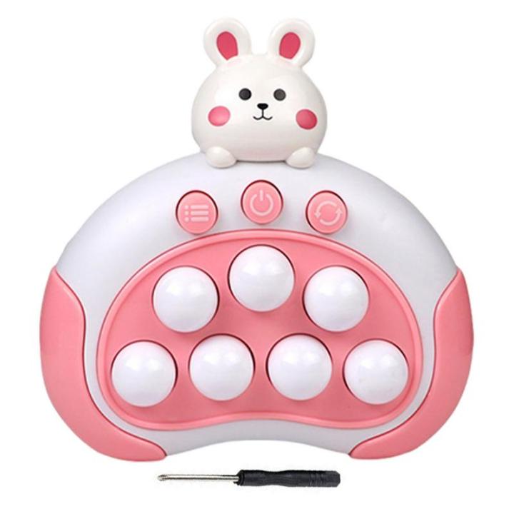 SAKURA Pop Quick Push Bubbles Game Machine Kids Cartoon Fun Squeezing ...