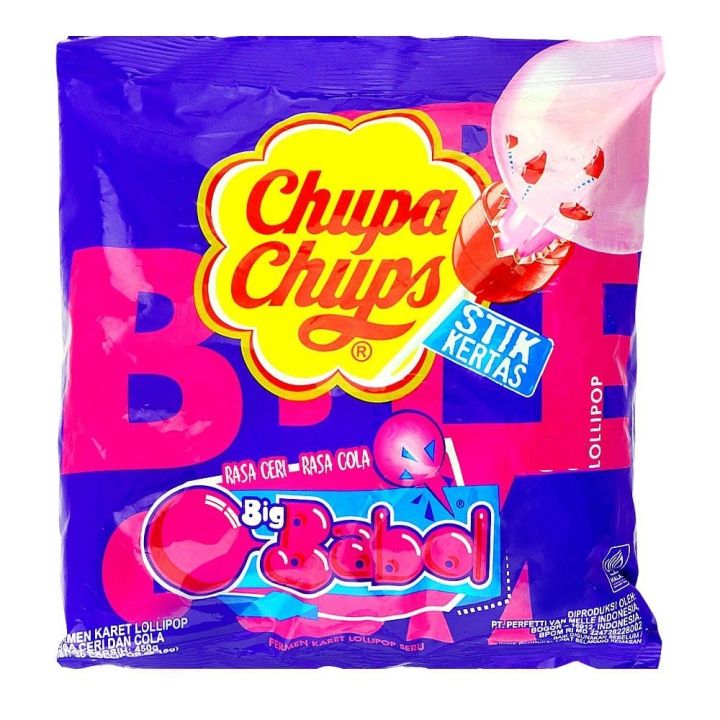 Chupa Chups Big Babol Gum Filled Lollipop, 15g | Daraz.pk