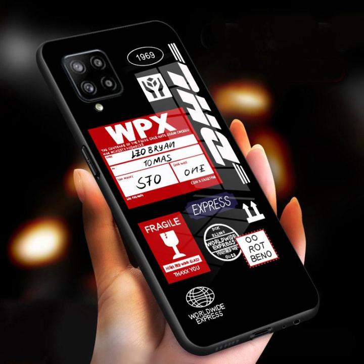 DHL Creative Lable printing Anti Drop hard Tempered Glass for Samsung ...