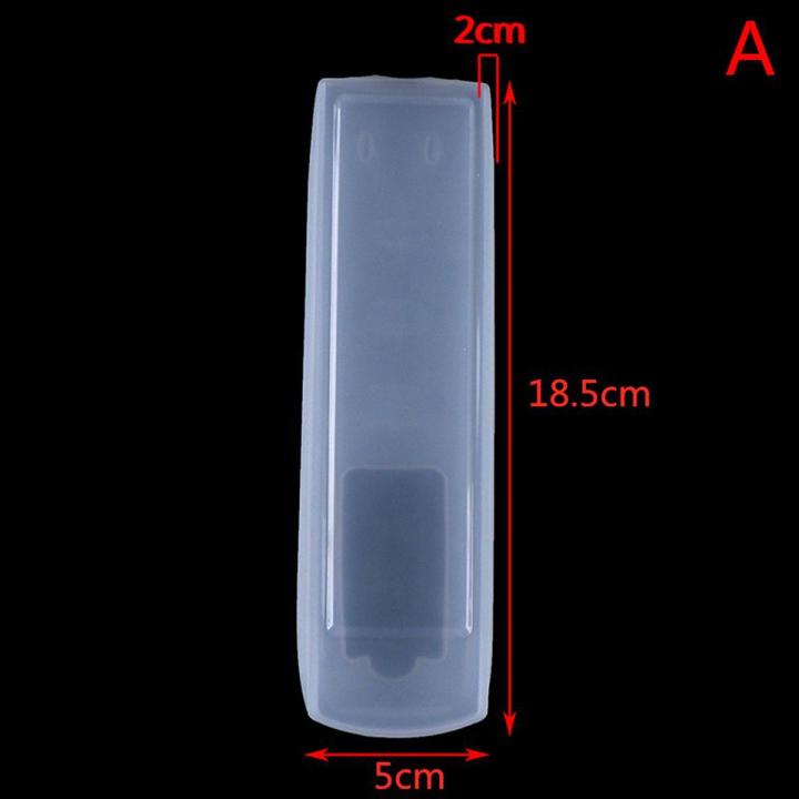 1PCS New simple transparent silicone remote control protective cover ...