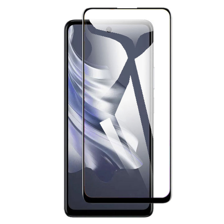 Tecno Spark 20 Pro Full Black 9D/5D/6D /10D/11D/21D Tempered Glass ...