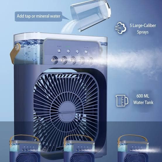 Mini Fan - Mist Fan - Air Cooler -10 Inch Mini Cooling Fan – Portable ...