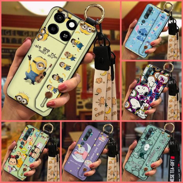 Anti-knock Lanyard Phone Case For ZTE Blade A35/A55 protective Silicone ...