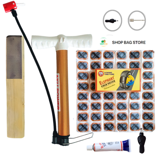 Puncture Repair Kit 48PCS Rubber Bicycle Tire Patch Puncture Patch Mini ...