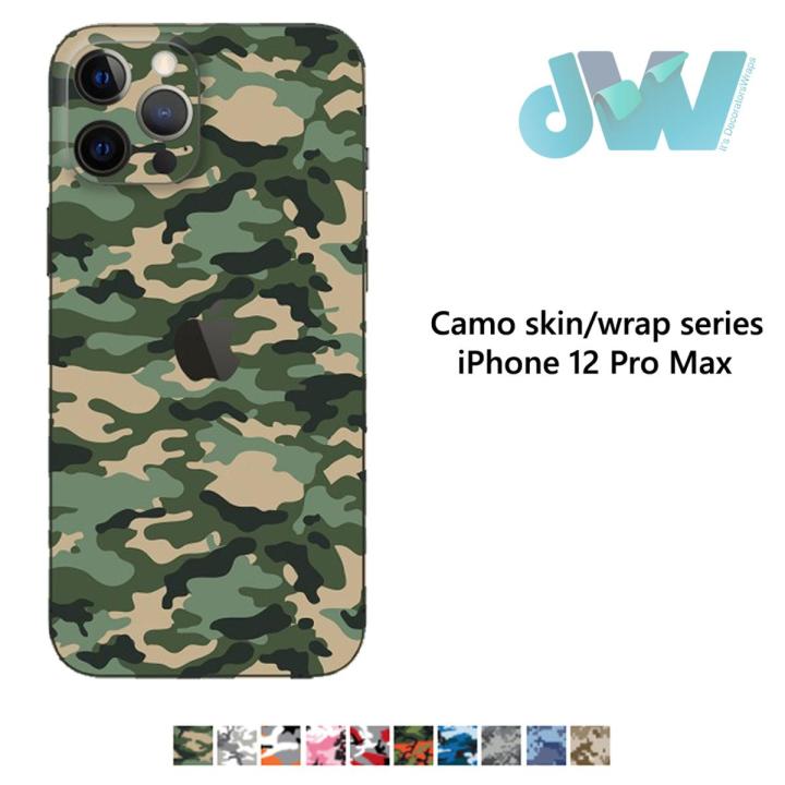 For Apple iPhone 12 Pro Max Camo Fix Cutting Skin / Wrap Vinyl ...