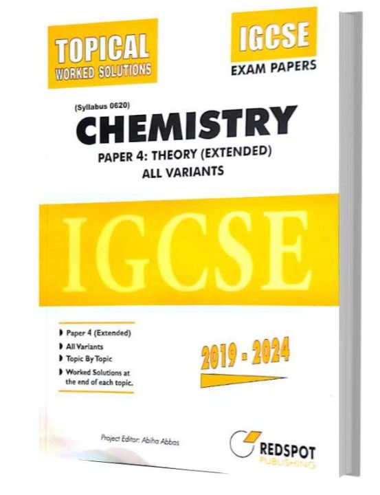 IGCSE Chemistry Paper 4 Theory (Extended) ALL VARIANTS . | Daraz.pk