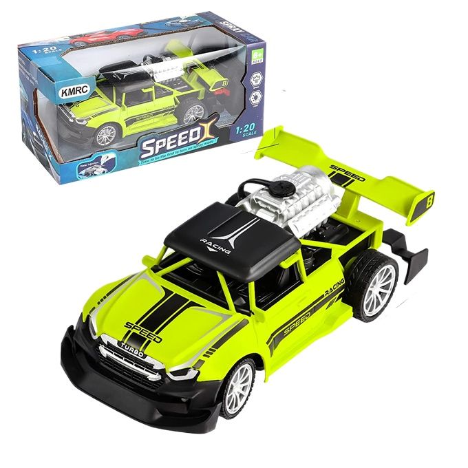 Rc Spray Car smoke funtion - Green | Daraz.pk