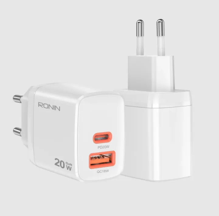 Ronin R-6025 Catalyst charger PD+QC 20w max output | Daraz.pk