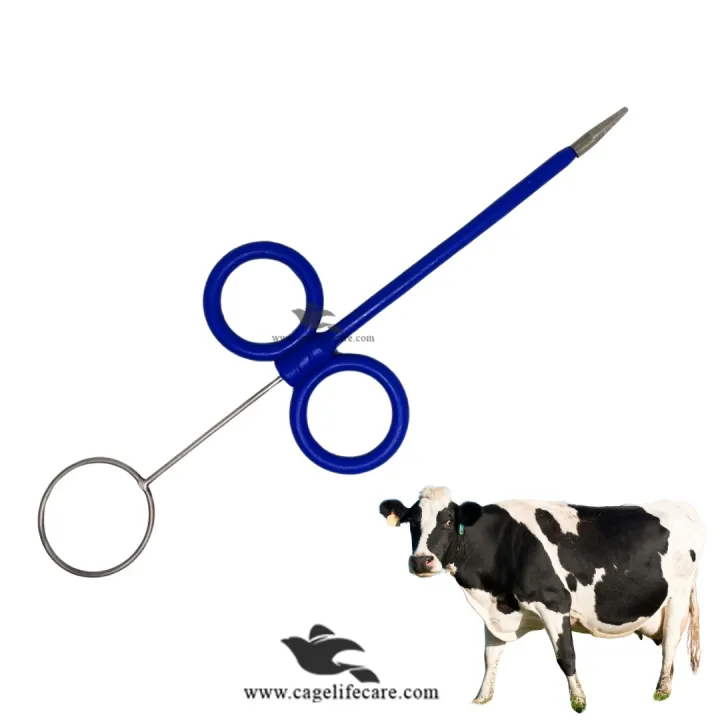 Teat Tumor Extractor – 3-Ring Dairy Cow Tool ( Cattle Farming Vet tool ...