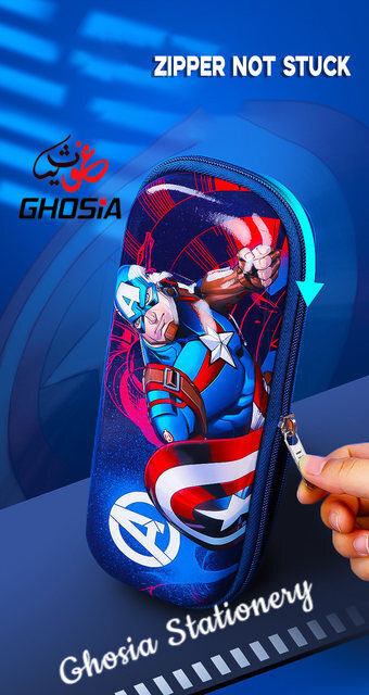 Stationery waterproof hard 3D cartoon case student cute pencil box for ...