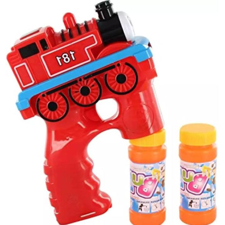 Train Bubble Shooter Toy (Sealed pack) 2 Bottles included | Daraz.pk