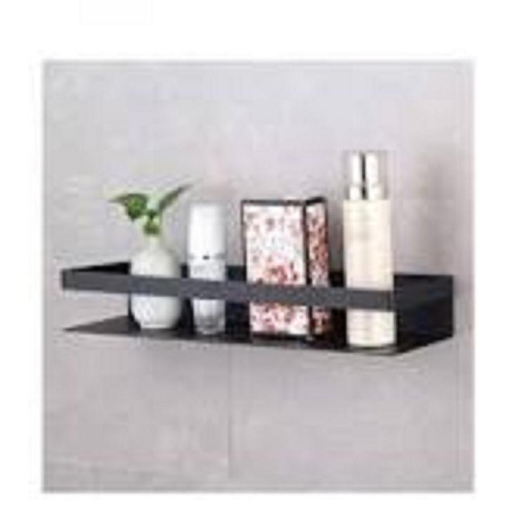 Washroom Accessories Wall Mount Storage Metal Bar Shelf Rack Organizer ...