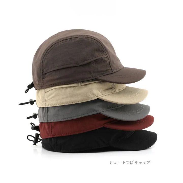 2023 Quick-drying Light Board Short-brimmed Baseball Caps Men Japanese ...