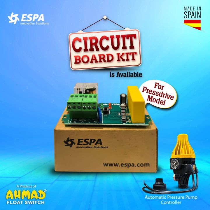 ESPA pressdrive Model Pressure Kit PCB Circuit Board Water Pump Pressure Controler espa ...