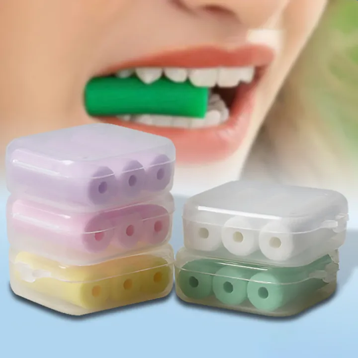 3Pcs Tooth Chew Aligners Dental Orthodontic Invisible Retainer Seater ...