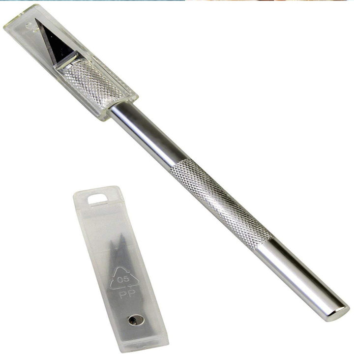 Precision Pen Cutter With Extra Blades Best Art Tool for crafting ...