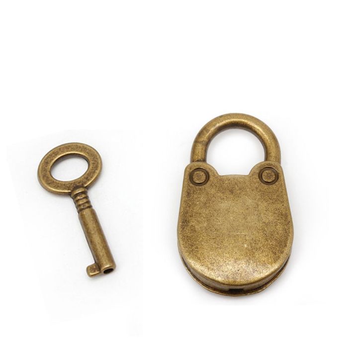 Bronze Mini Archaize Padlocks Old Vintage Lock with Key | Daraz.pk