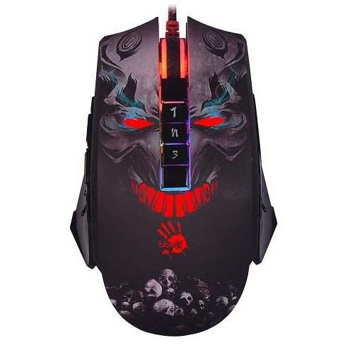 Bloody P85s - RGB Animation Gaming Mouse - Skull | Daraz.pk