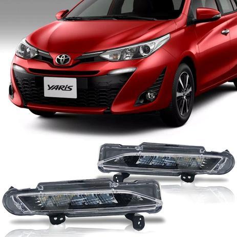 Toyota Yaris Front DRL LED Light 12V - Yellow White | Daraz.pk