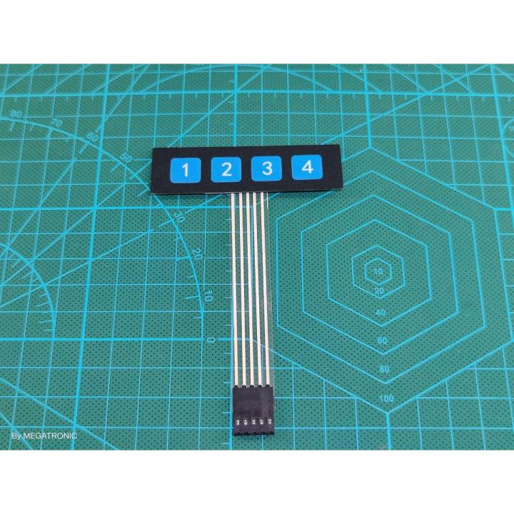 4 key switch Membrane Matrix KeyPad | Daraz.pk