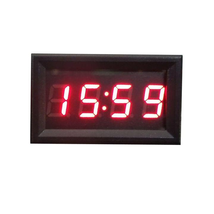 Car Motorcycle Accessory 12V/24V Dashboard LED Display Digital Clock ...