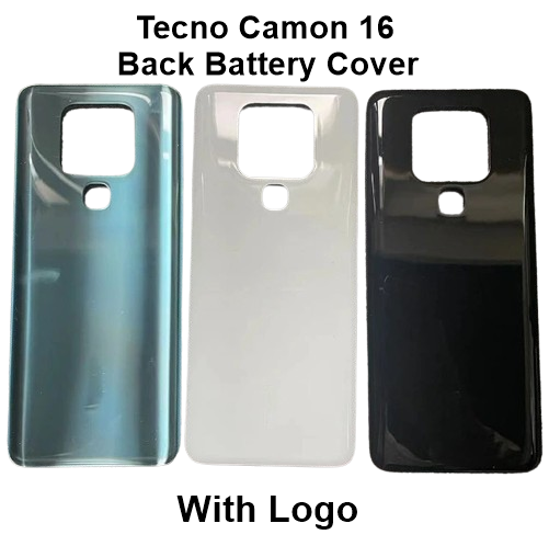 Tecno Camon 16 Back Glass Replacement Rear Door Housing Case , Back Panel For Tecno Camon 16 ...