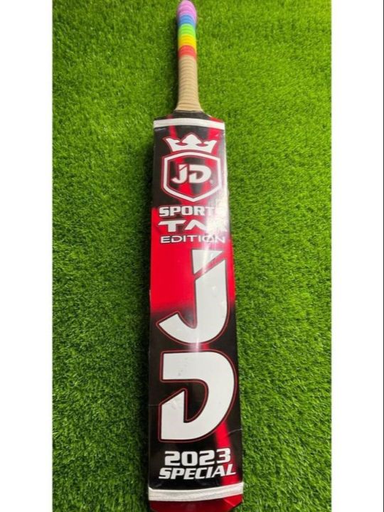 JD Half Cane Handle Tape Ball Bat In 3 Colors Tape Ball Bat For Adults ...