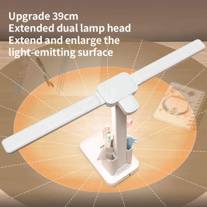 LED Study Lamp Desk Reading Light for Students – USB Powered-Adjustable ...