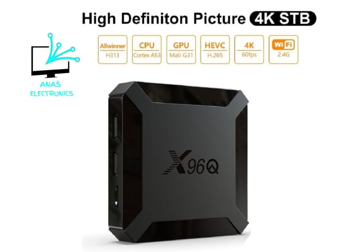 X96Q - 8GB 128GB - Android 15 - 4K - Smart Android Tv Box | Daraz.pk