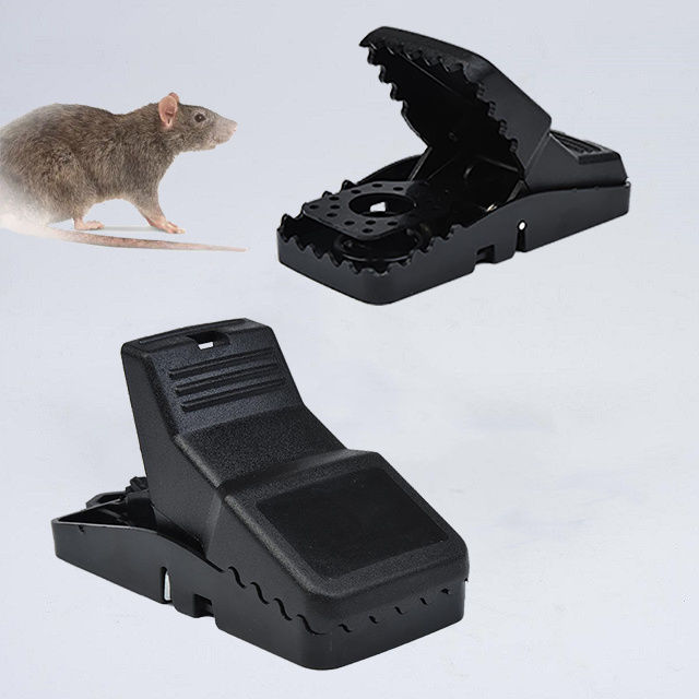 Heavy Duty Rat Trap Reusable Plastic Mouse Traps for House, Small and ...