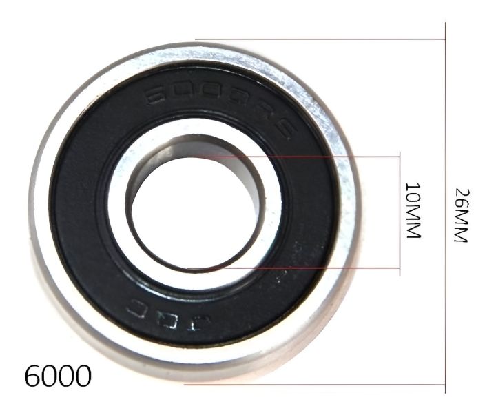 6000 Deep Groove Ball Bearing – High-Speed Precision Steel – Universal ...