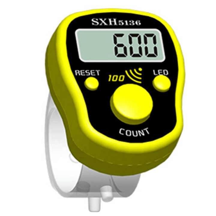 Ring style digital hand led tally counter digital pray tally counter ...