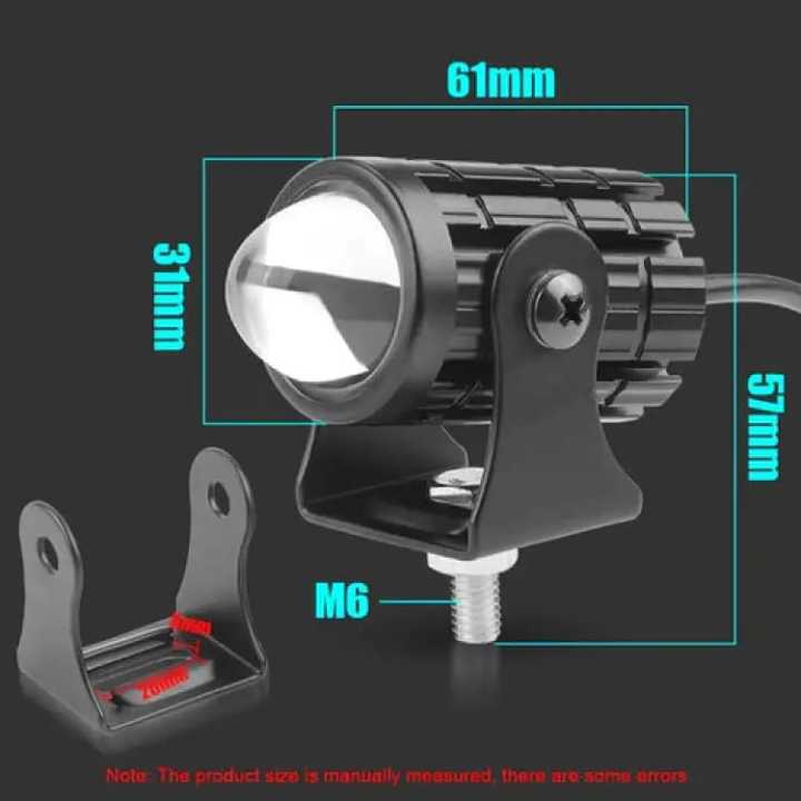 1 peace Universal Spot Light For Bike, Car, Jeep Projector Lens ...