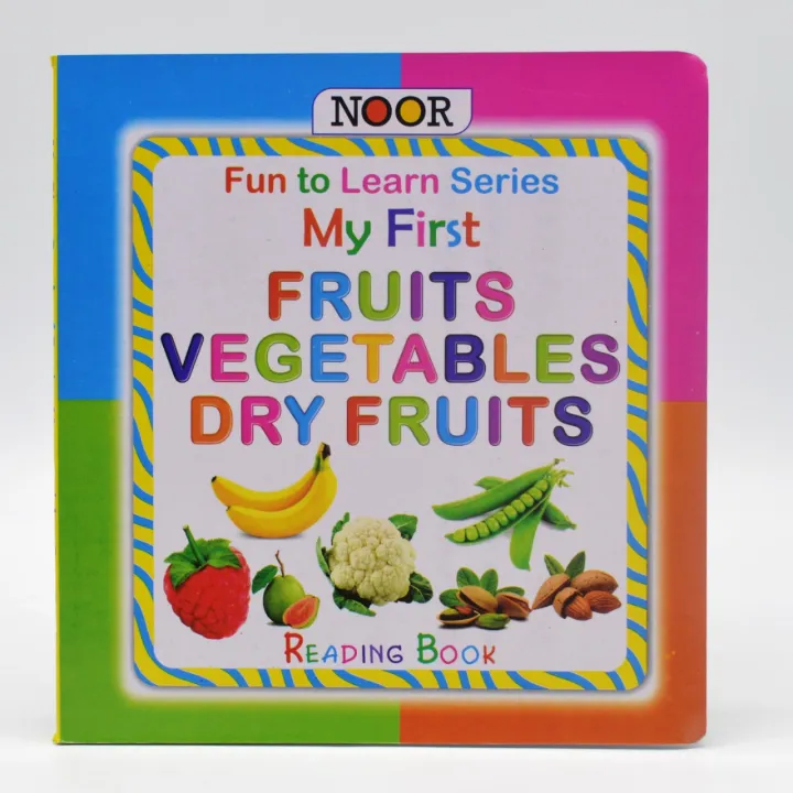 Kids My First Fruits Vegetables Dry Fruits Book | Daraz.pk