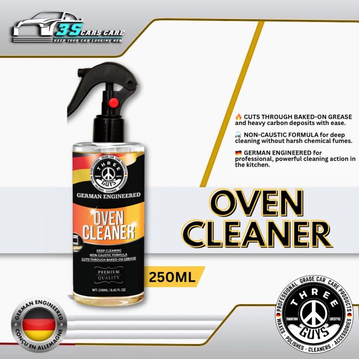 Oven Cleaner – Heavy-Duty Grease & Spill Remover | THREE GUYS - German ...