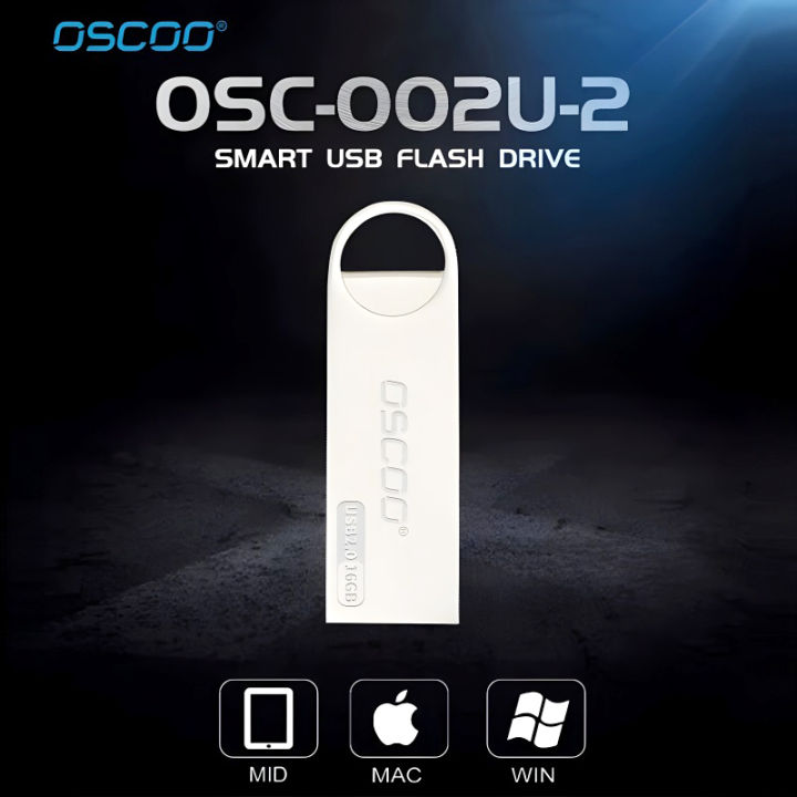 OSCOO OO2U-2 Metal USB 3.0 Flash Drive – 100% Original, 32/64/128GB ...