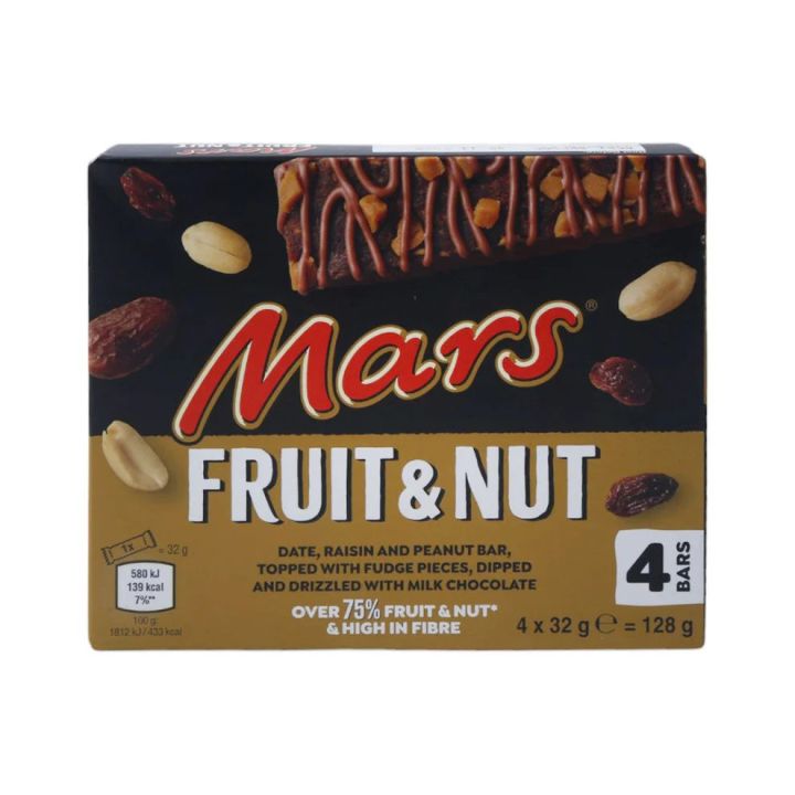 MARS CHOCOLATE BARS TRIPLE TREAT FRUIT NUT & CHOCOLATE 4X32 (𝐢𝐦𝐩𝐨𝐫𝐭𝐞𝐝 ...