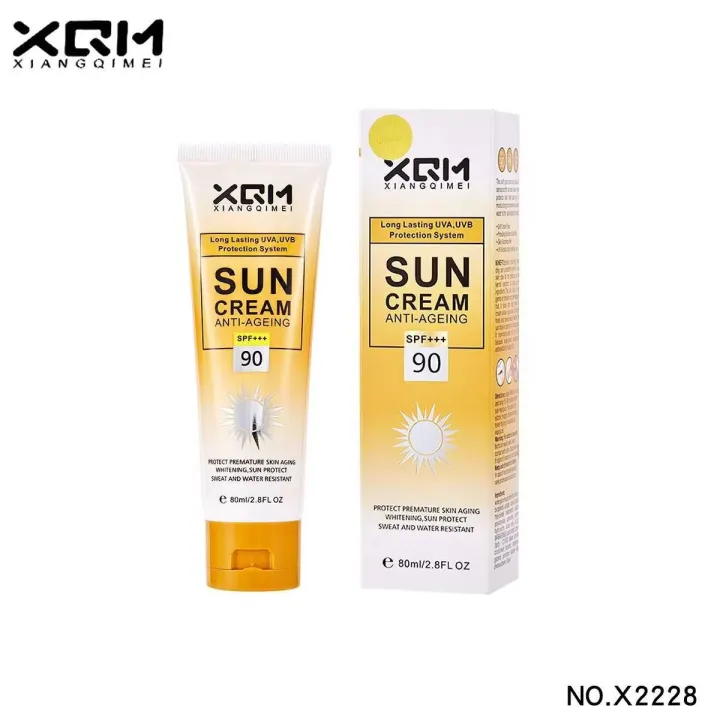 XQM Anti-Ageing Sun Cream SPF 90 – Broad Spectrum Protection for ...