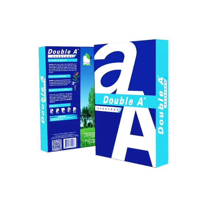 Imported 80gsm A-4 Printer Paper Double AA/ Half Ream/ Full Ream | Daraz.pk