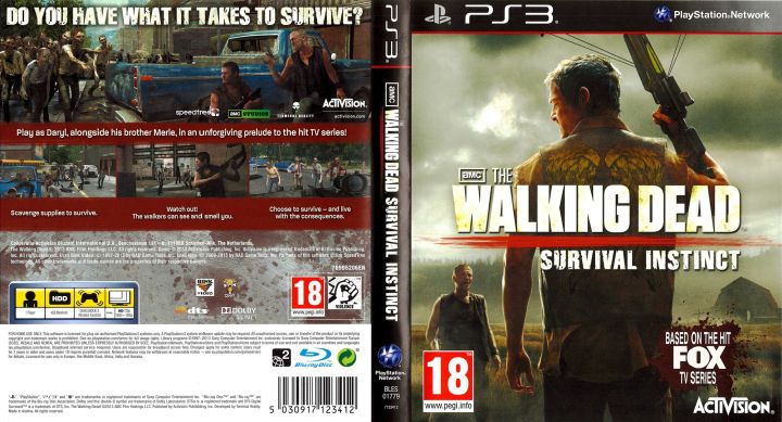 The Walking Dead: Survival Instinct PS3 DVD GAME | Daraz.pk
