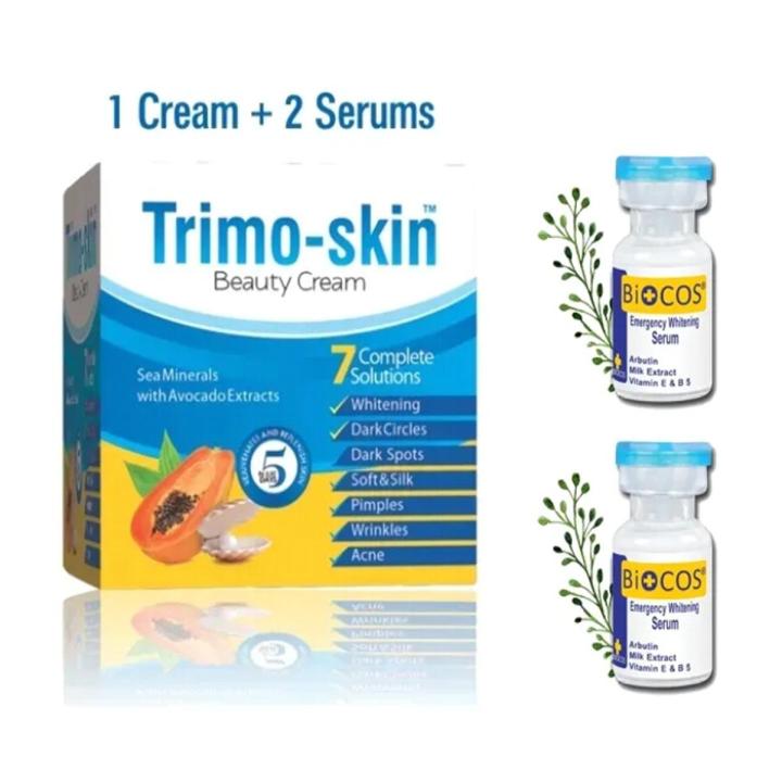 Skin Whitening Made Easy: Trimoskin Skin Brightening Cream with Two ...