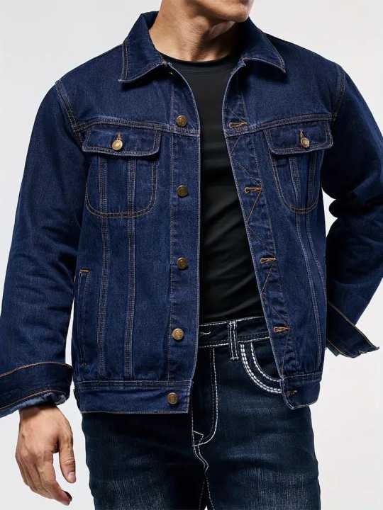 Natural Blue Denim Jacket For Winter Fashion | Daraz.pk