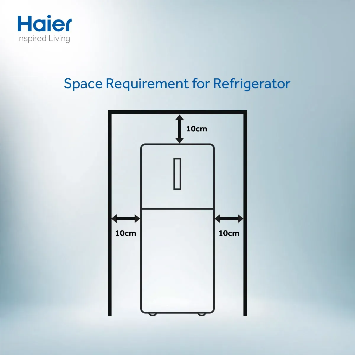 Haier 12 Cu Ft / Inverter Antibacterial / HRF-346IARA+ ( Digital ...