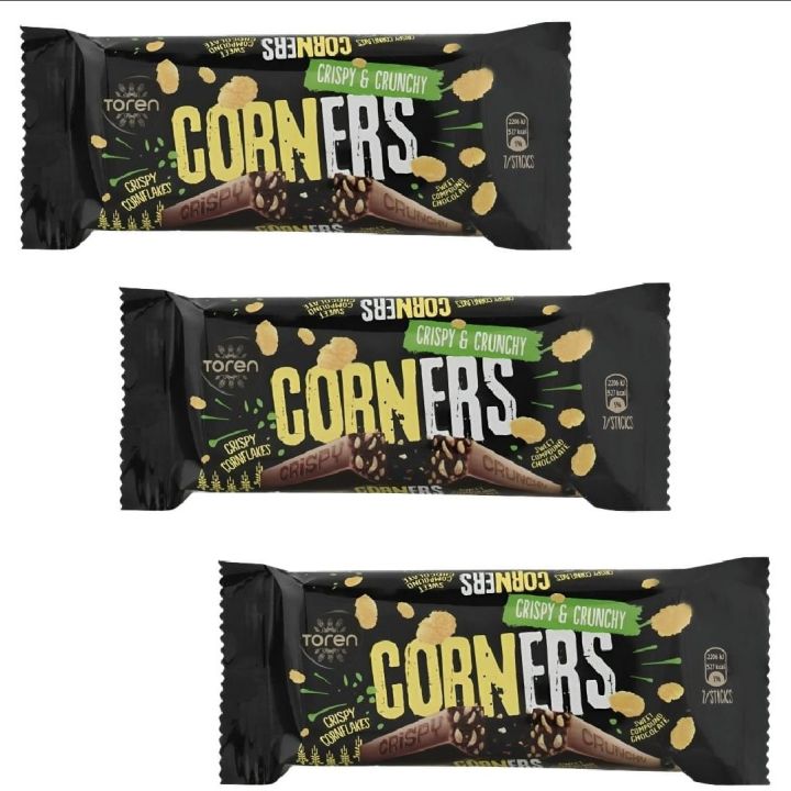 Toren Corners Crispy & Crunchy Black – Corn Flakes Dark Chocolate 55g 🍫 ...