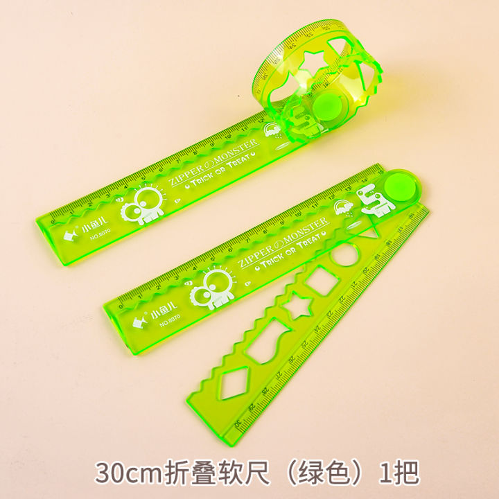 Ruler soft ruler primary school students folding soft ruler student ...